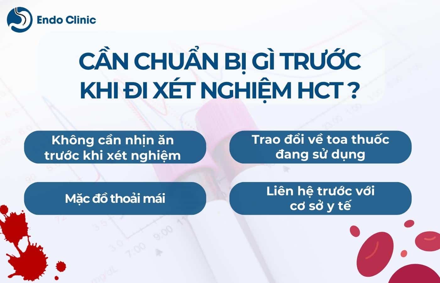 HCT là gì? Chỉ số HCT bao nhiêu là bình thường? - Endo Clinic